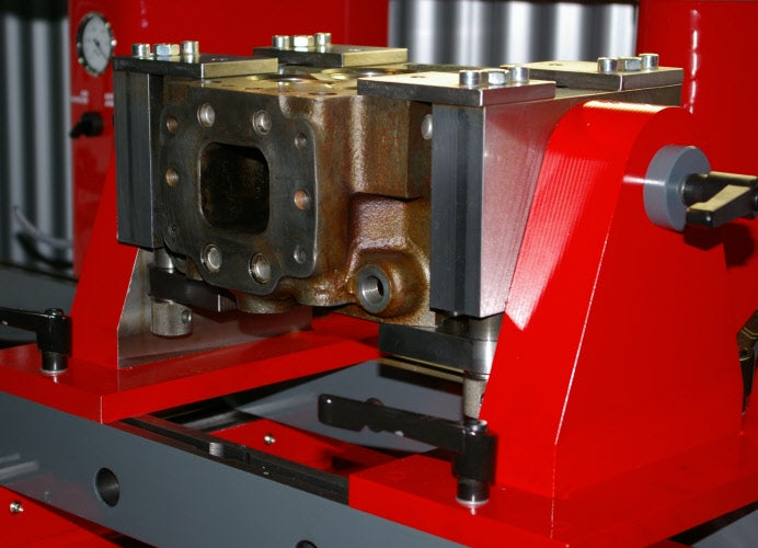PME roll-over fixture (unpainted) for SERDI-machines
